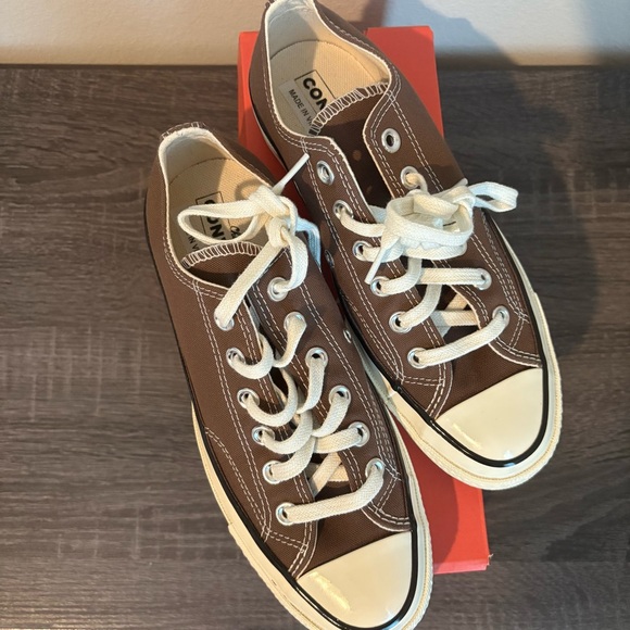 Converse | Shoes | Converse Chuck Taylor All Star Brown Lowtop | Poshmark